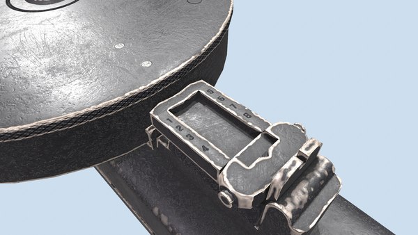 modelo 3d Subfusil Degtyaryov PPD-30 Low-poly PBR - TurboSquid 2017197