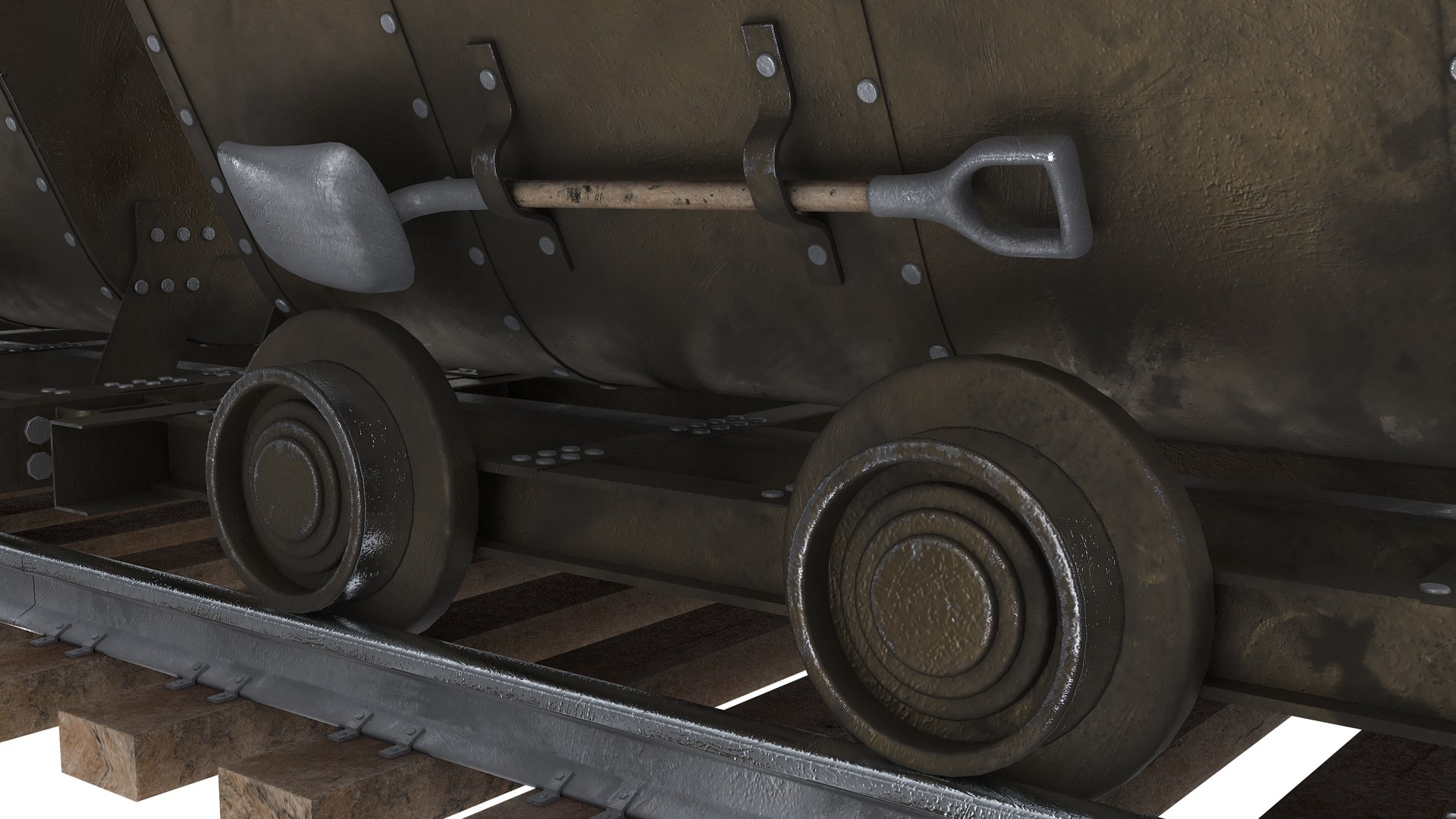 Mine Trolley Model - TurboSquid 2275334