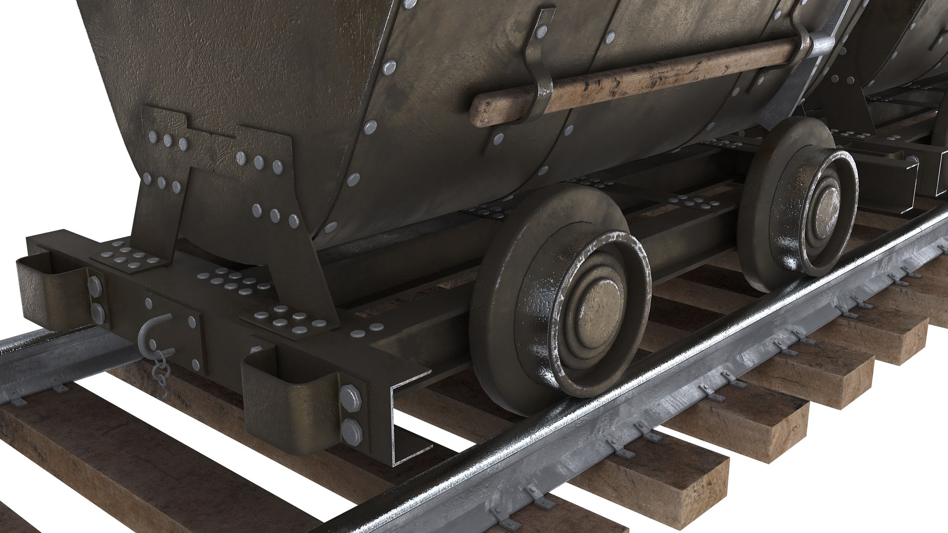 Mine Trolley Model - TurboSquid 2275334