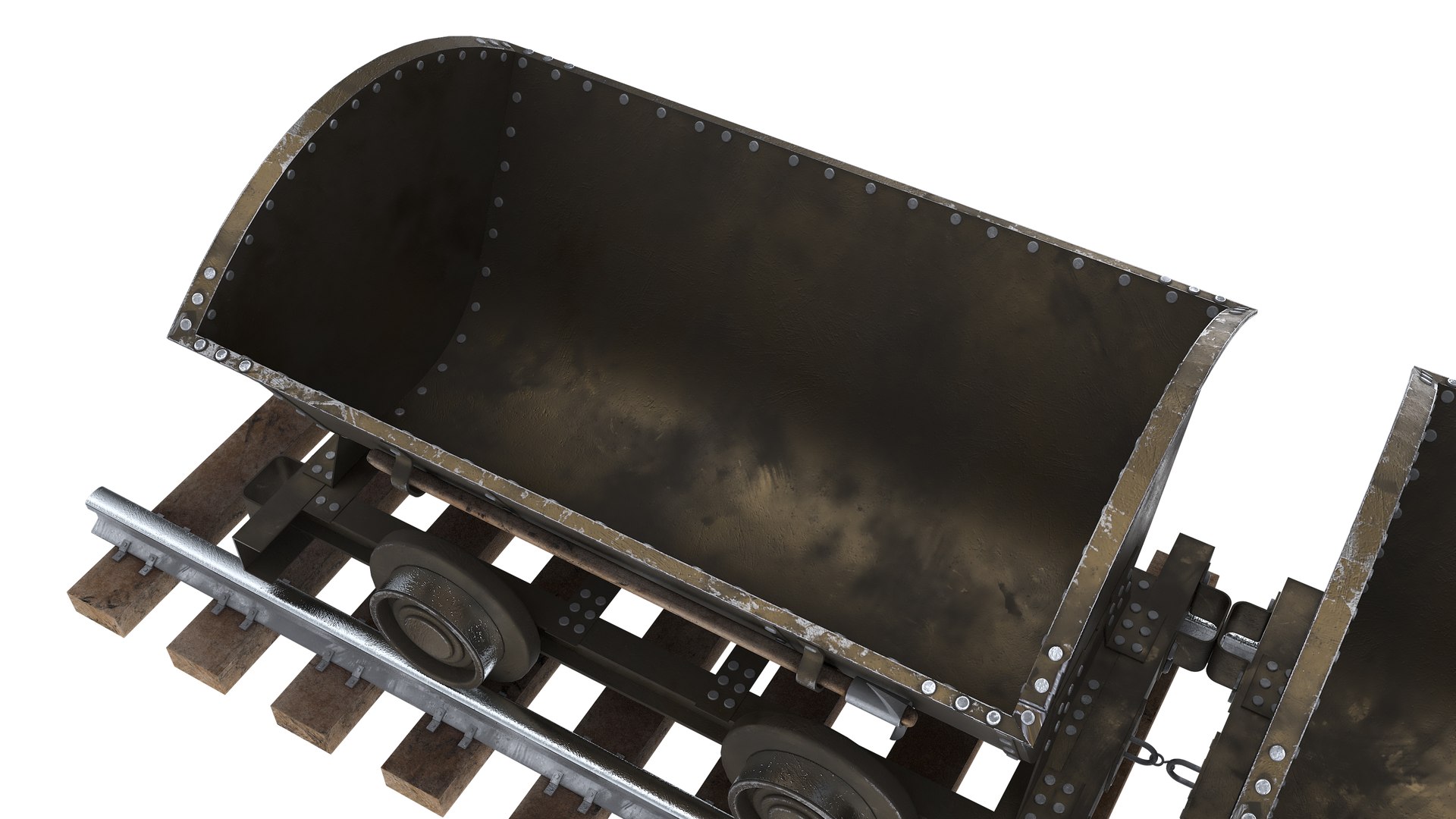 Mine Trolley Model - TurboSquid 2275334
