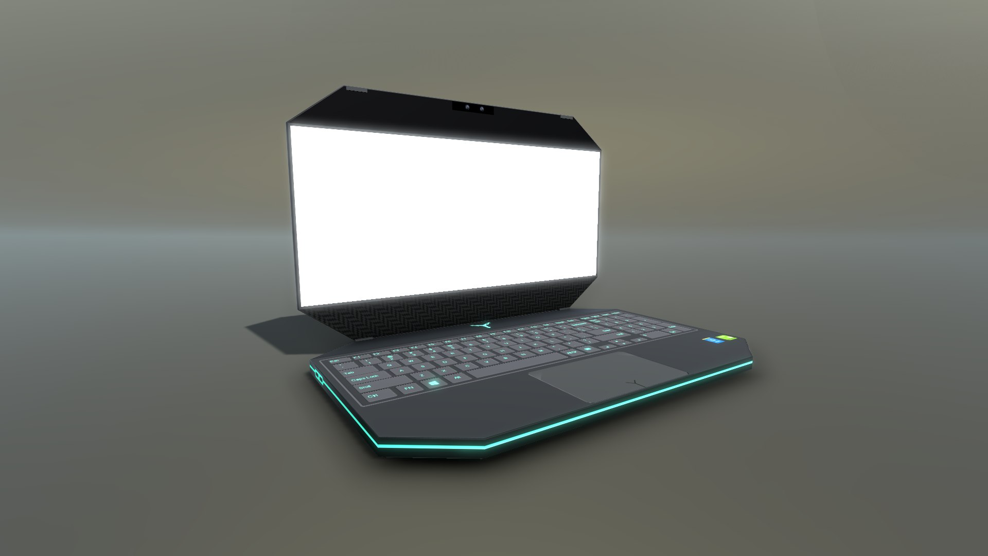 3D Gaming Laptop Model - TurboSquid 1343640
