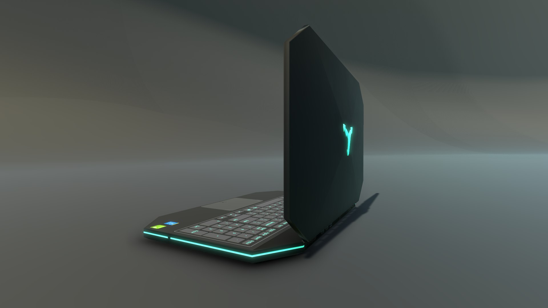 3D Gaming Laptop Model - TurboSquid 1343640