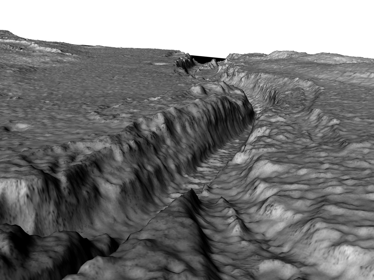 3D MARS VR - Landforms In The Tartarus Colles Region Model - TurboSquid ...