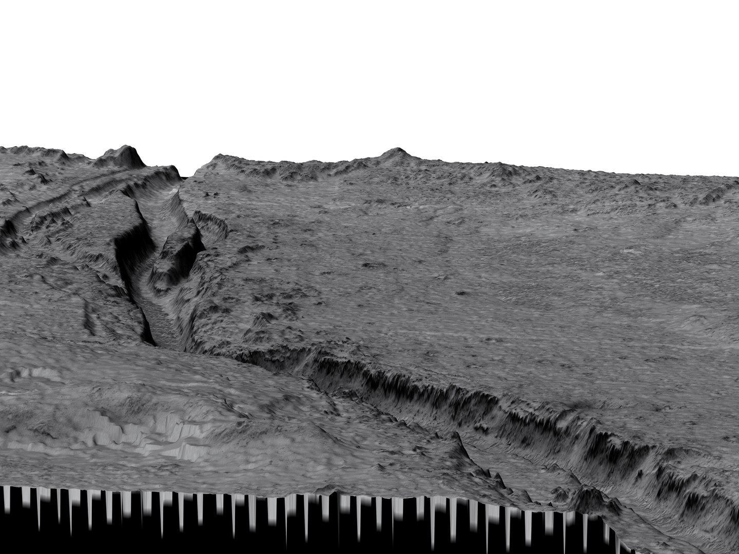 3D MARS VR - Landforms In The Tartarus Colles Region Model - TurboSquid ...