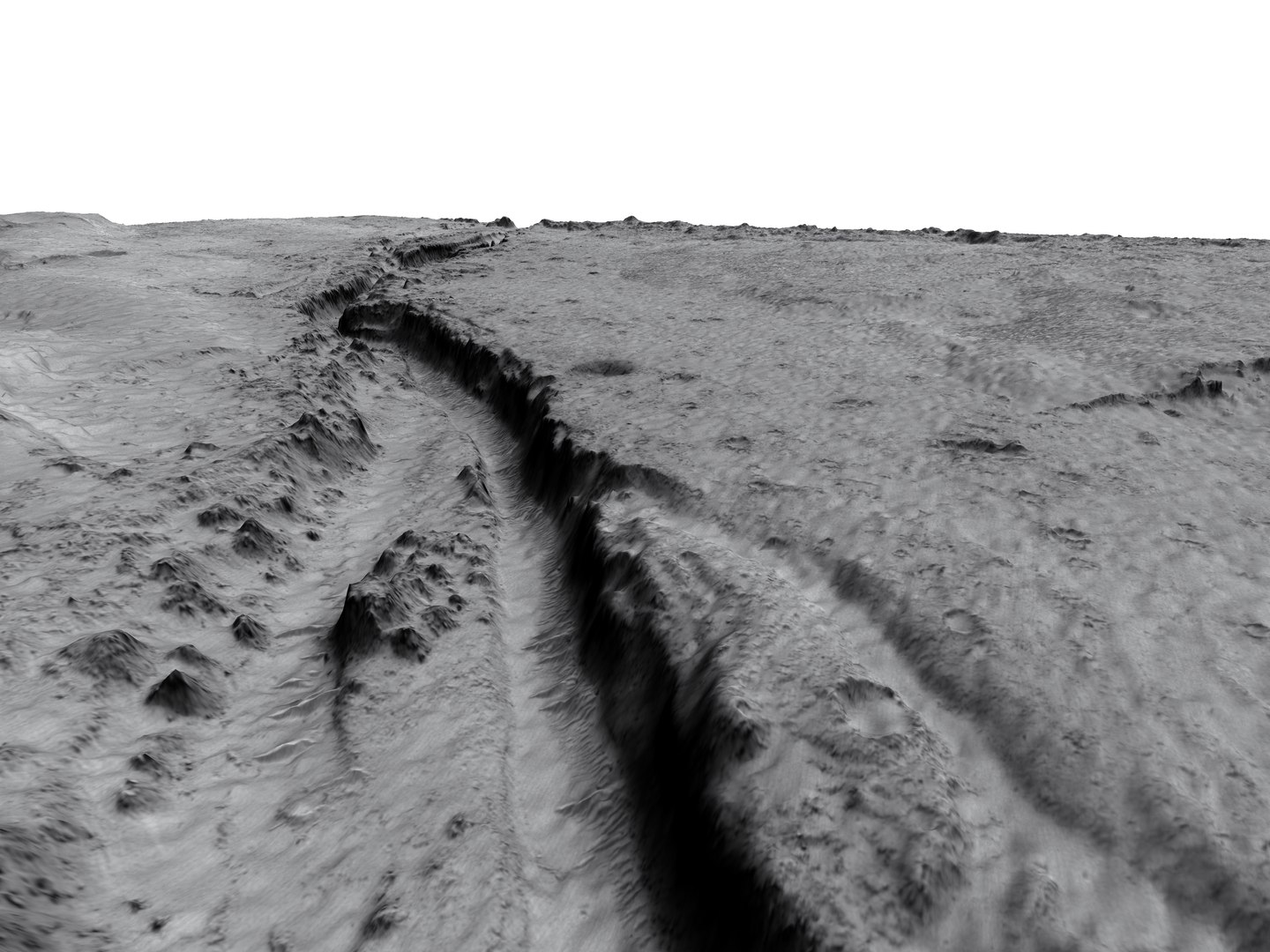 3D MARS VR - Landforms In The Tartarus Colles Region Model - TurboSquid ...