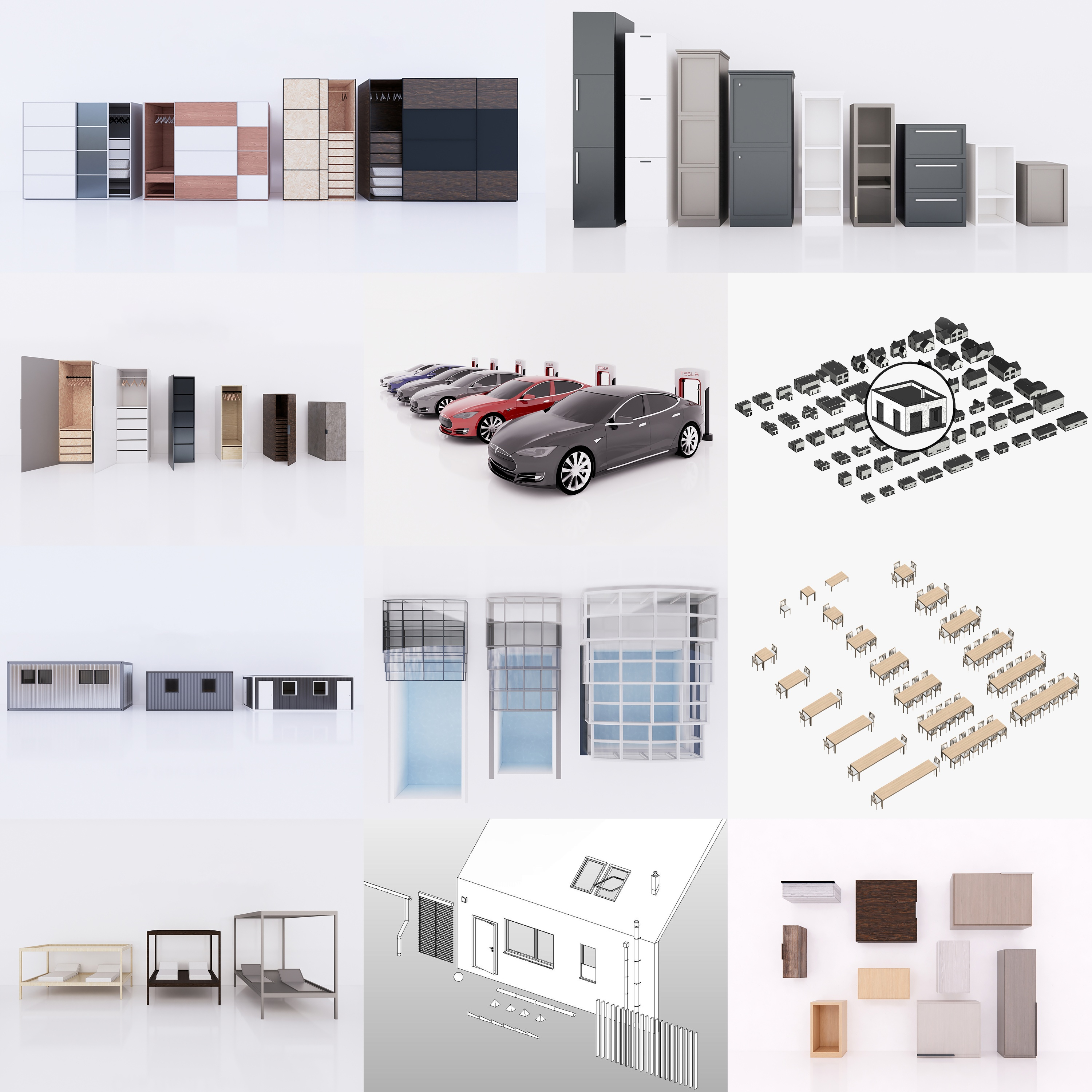 인터넷상의 최고의 파라메트릭 Revit 제품군 컬렉션 3D 모델 - TurboSquid 2020826