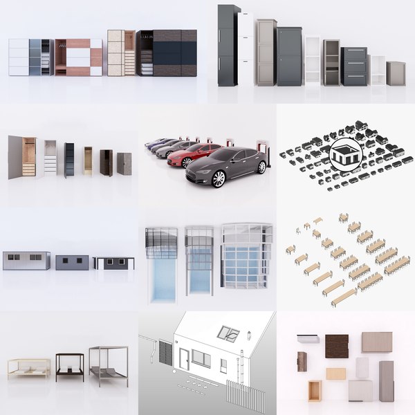 Mobiliario Gratis Revit Family Modelos para Descargar | TurboSquid