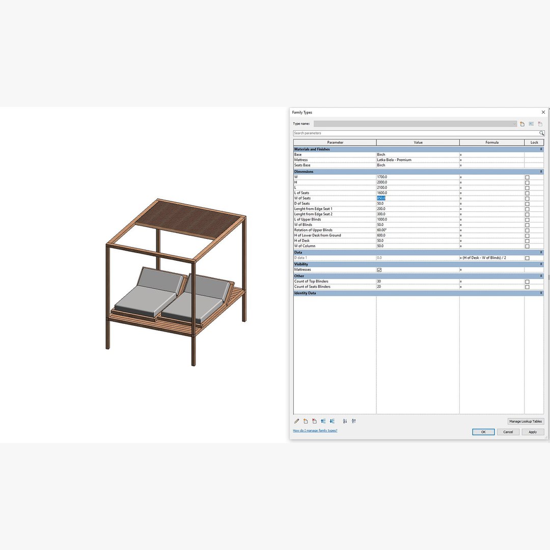 Best collection of parametric Revit Families on net 3D model ...