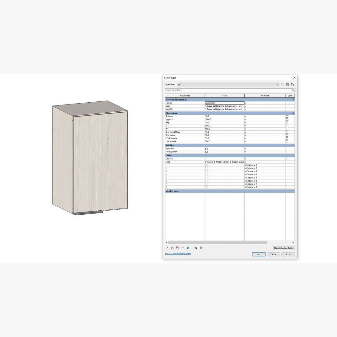 Best Collection Of Parametric Revit Families On Net 3D Model ...