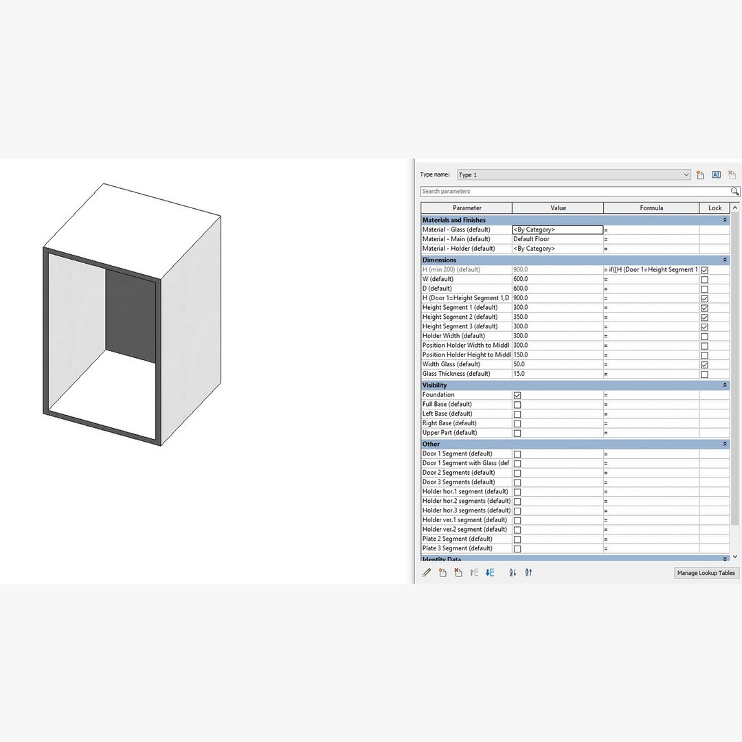 Best Collection Of Parametric Revit Families On Net 3D Model ...