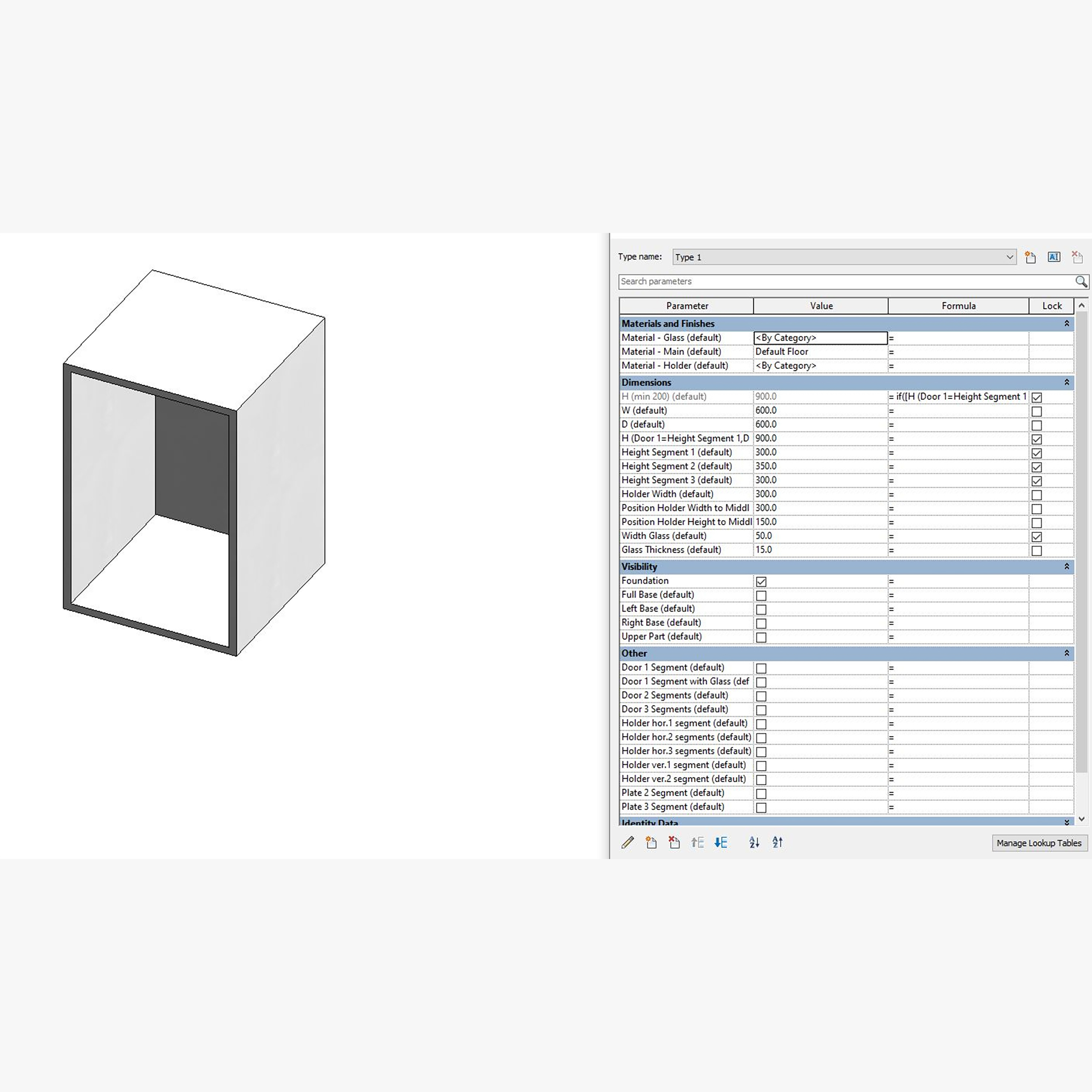 Melhor coleção de famílias paramétricas do Revit na rede Modelo 3D ...