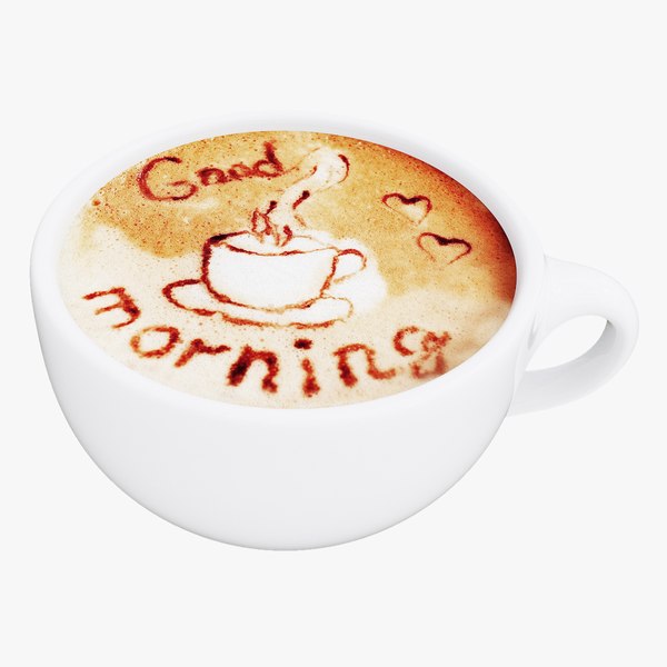 Coffee cup Good morning 3D model - TurboSquid 1887605