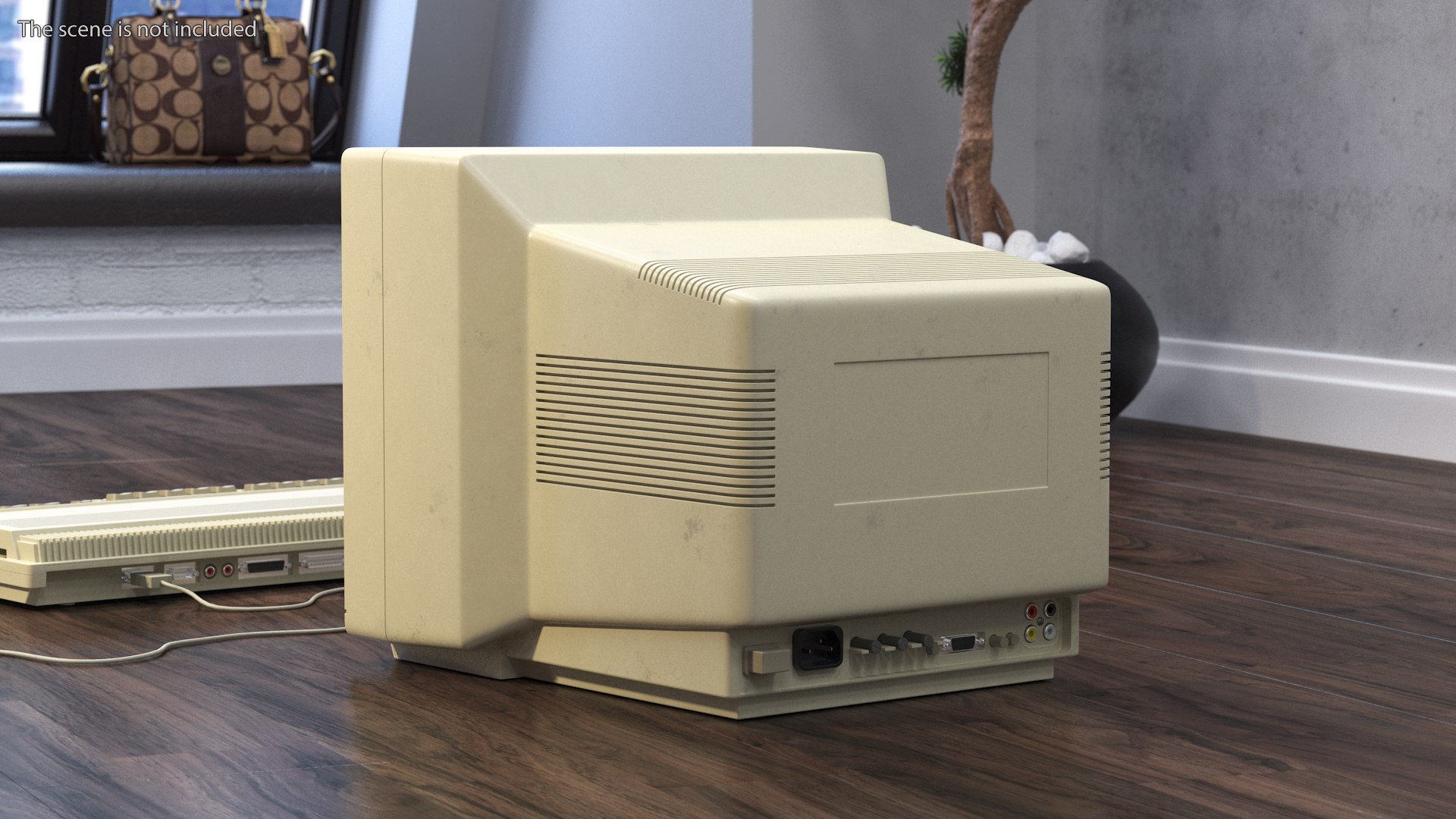 3D Old Retro Monitor - TurboSquid 2061200