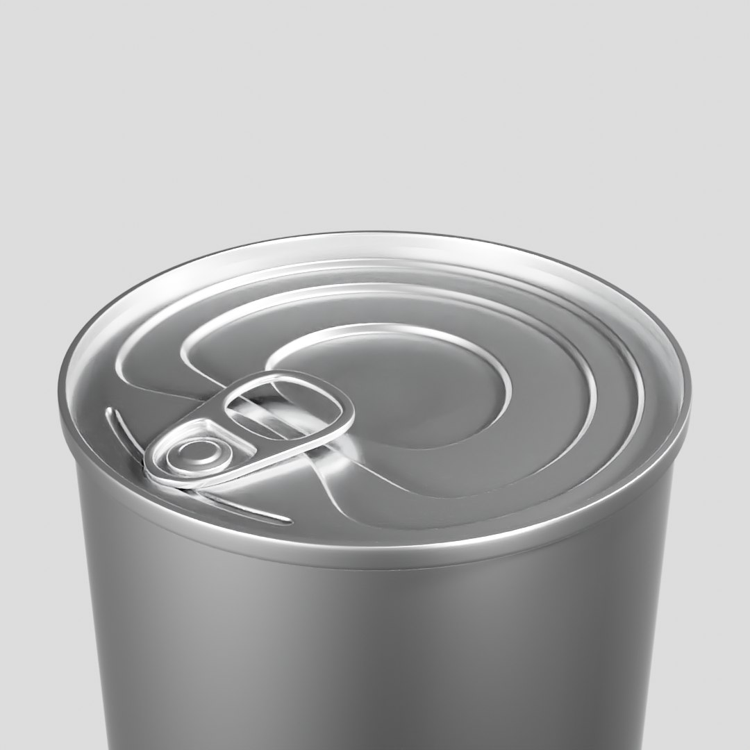 3D realistic tin model - TurboSquid 1616738