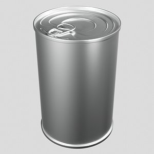 3D realistic tin model - TurboSquid 1616725