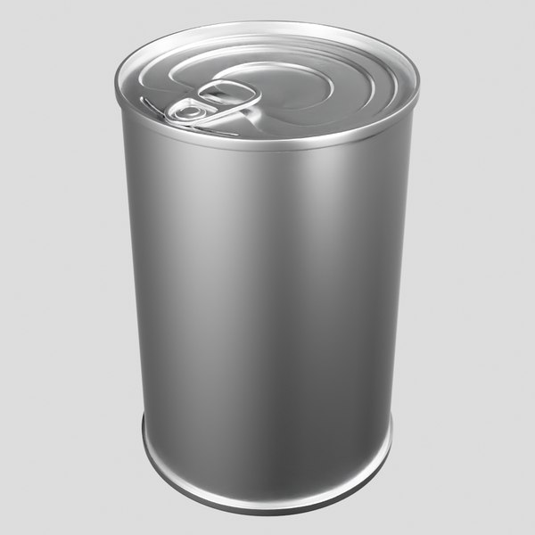 3D realistic tin - TurboSquid 1616766