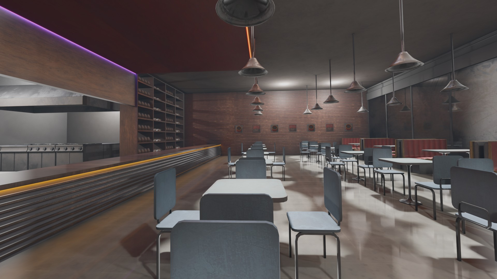 VR Coffee Shop Model - TurboSquid 2153704