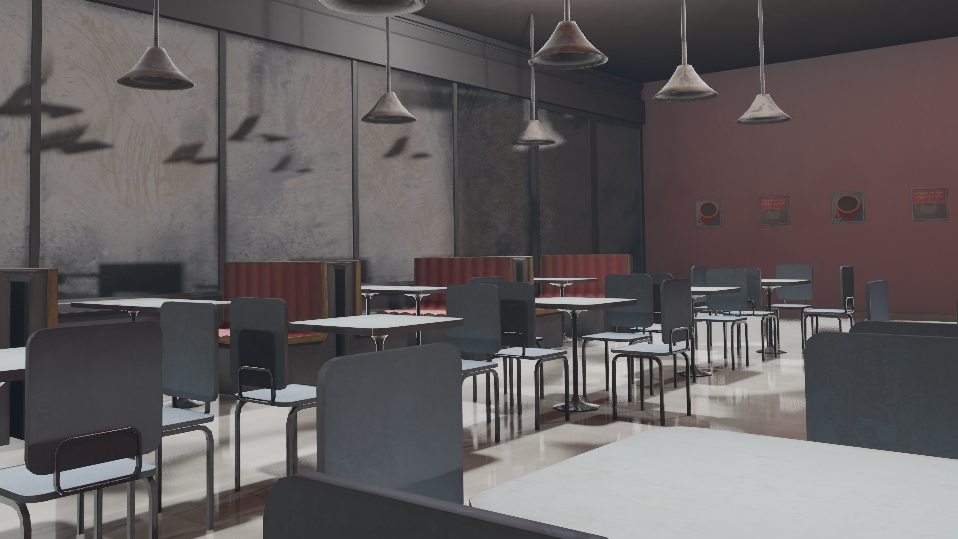 VR Coffee Shop Model - TurboSquid 2153704