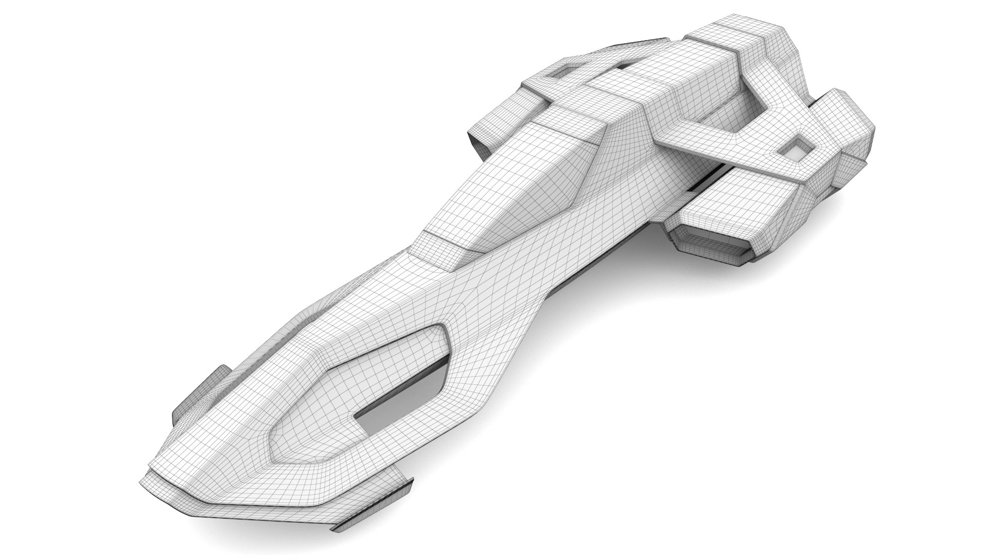 Racing Spaceship Betelgeuse 3D - TurboSquid 2194982