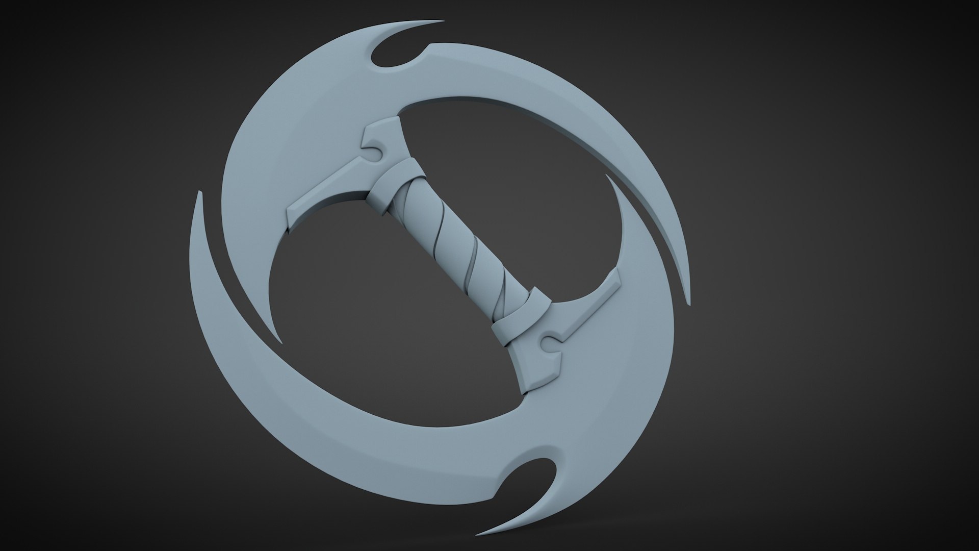 3D Model Chakram Dagger - TurboSquid 1447201