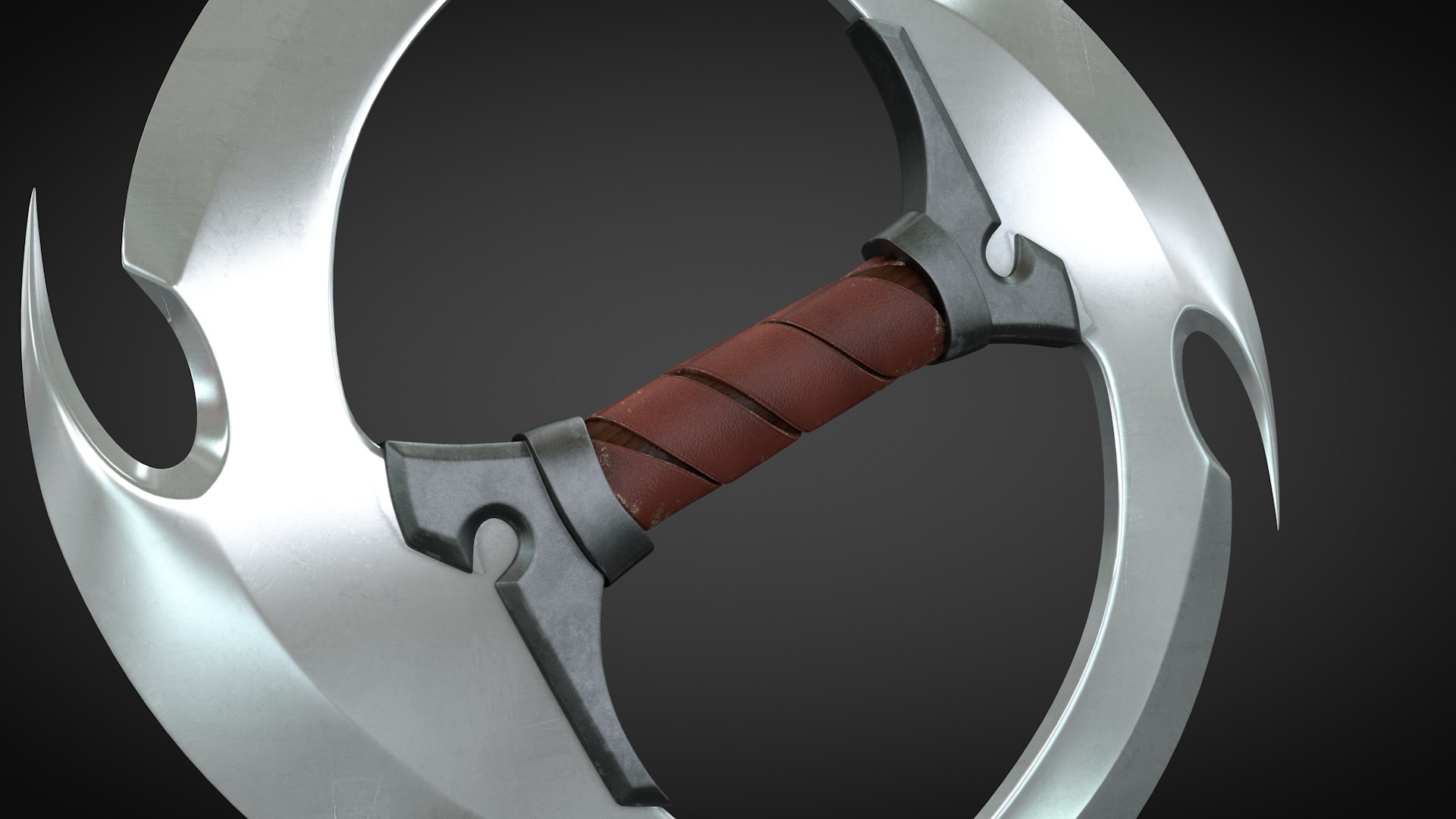 3D Model Chakram Dagger - TurboSquid 1447201