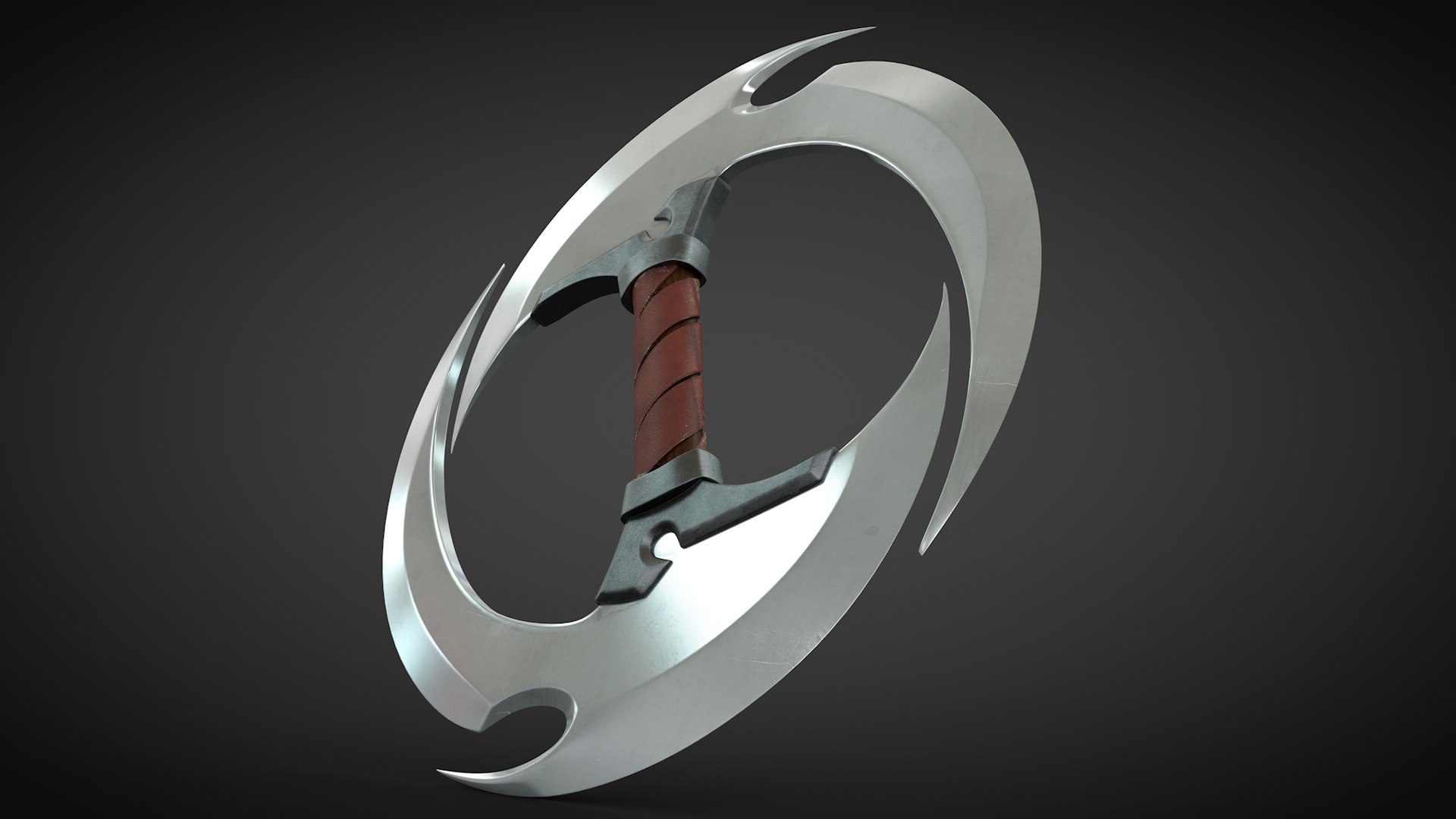 3D Model Chakram Dagger - TurboSquid 1447201