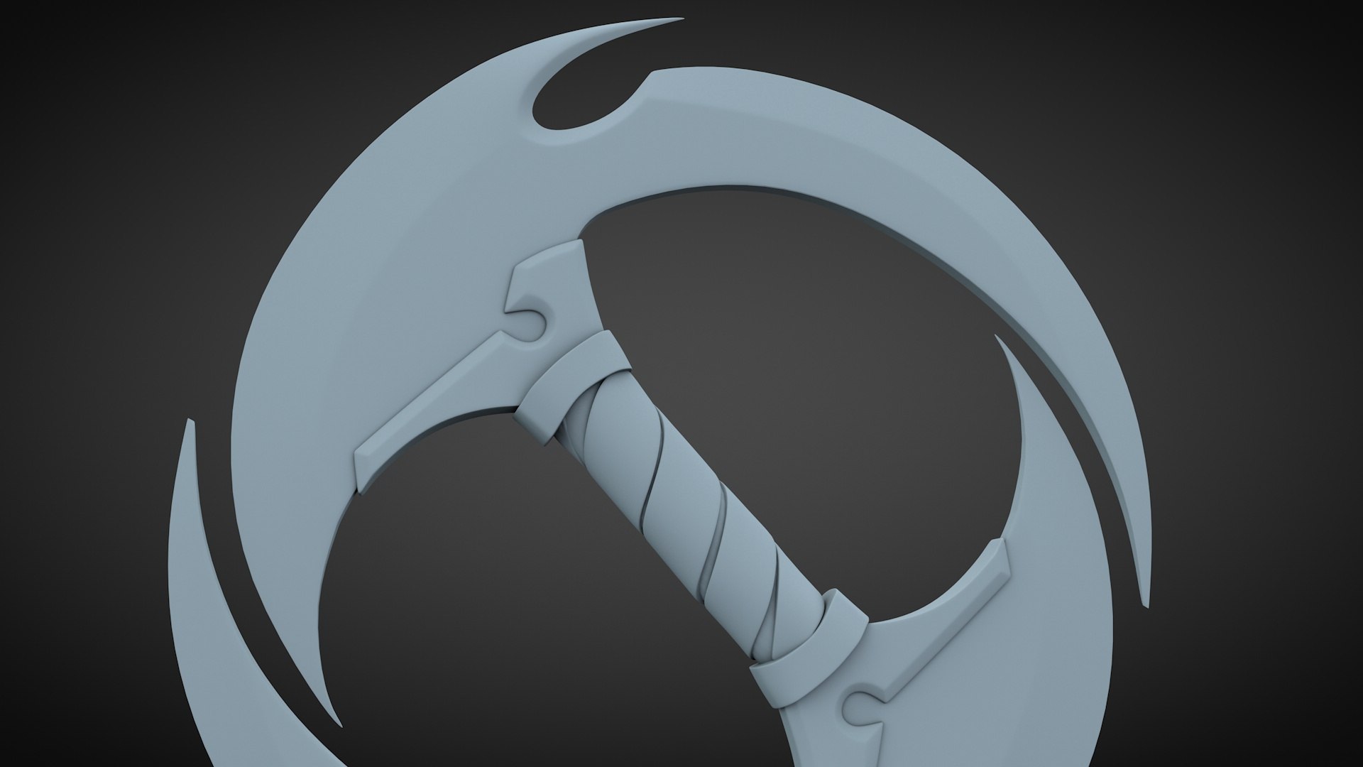 3D Model Chakram Dagger - TurboSquid 1447201