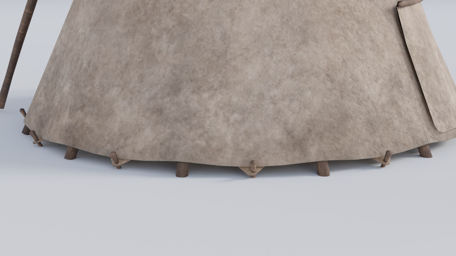 Teepee With 4K And 2K Textures 3D Model - TurboSquid 1977879