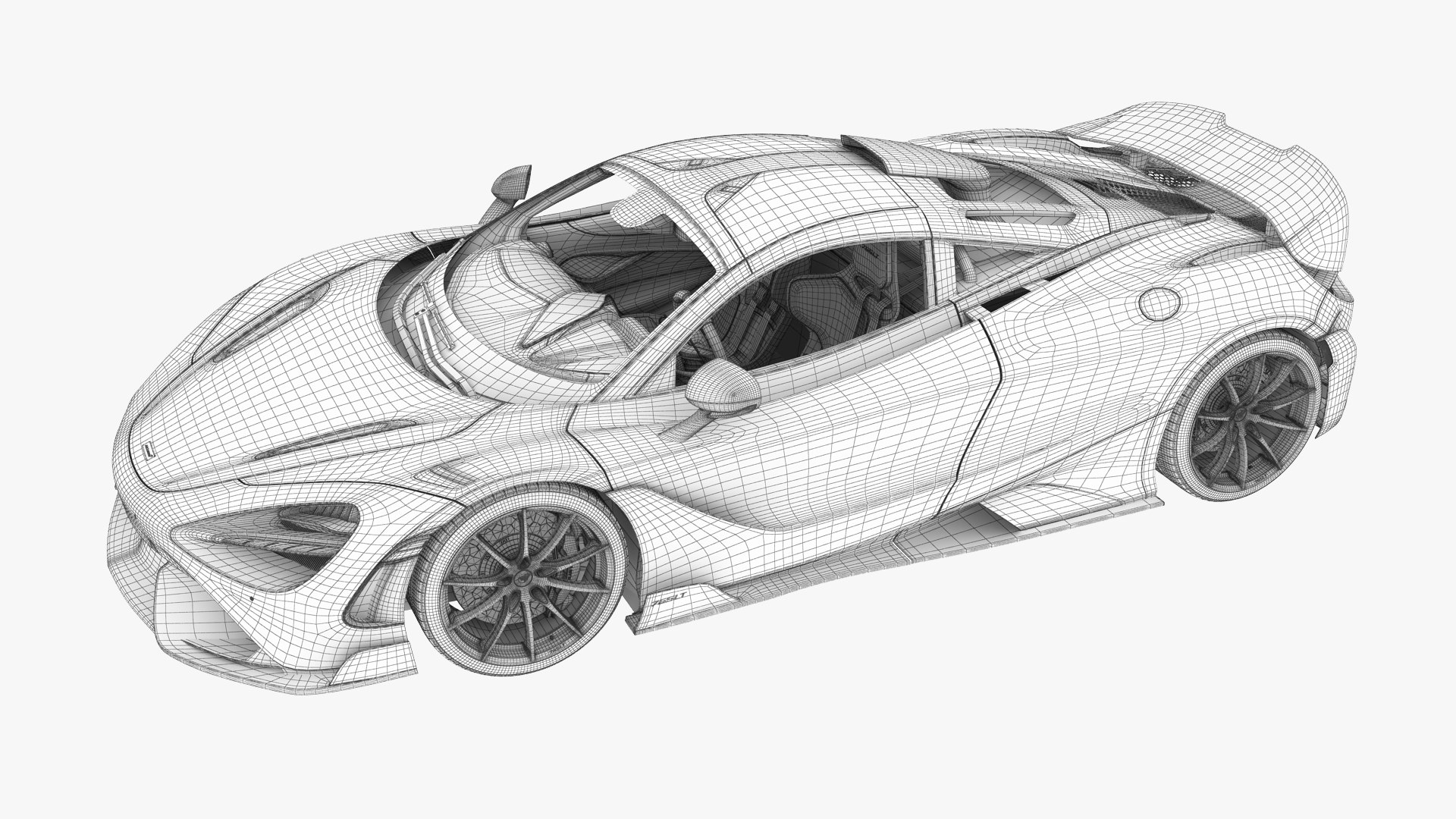 Mclaren 765lt spec 2021 3D - TurboSquid 1642921