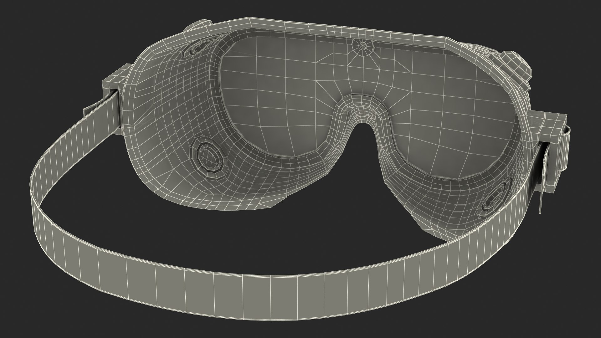 Lab safety goggles 3D - TurboSquid 1435821
