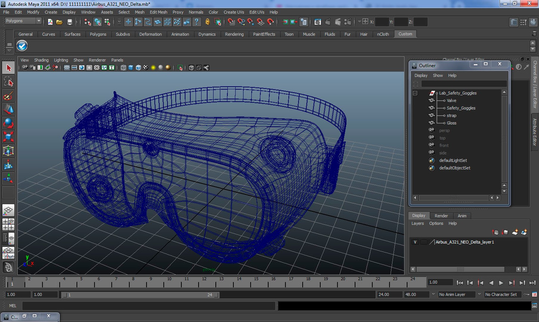 Lab Safety Goggles 3D - TurboSquid 1435821