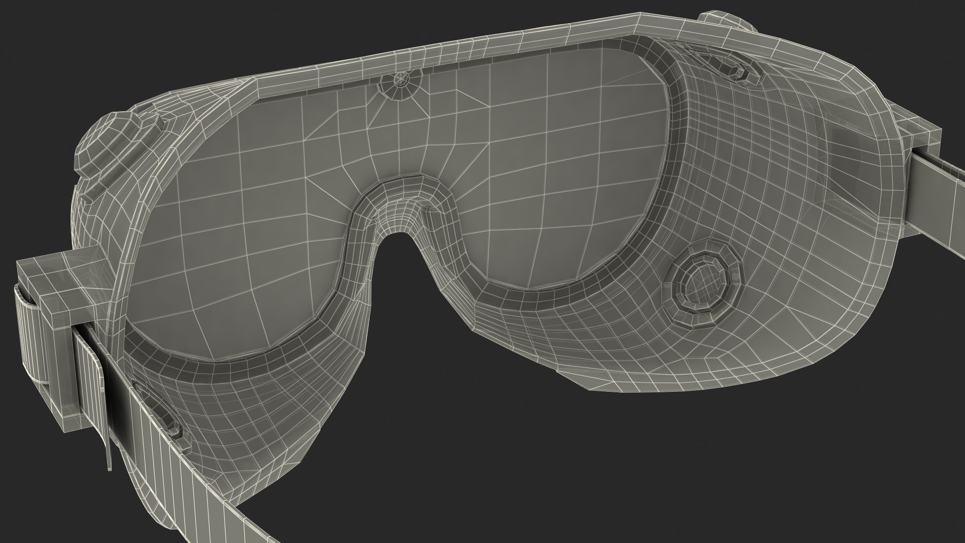 Lab safety goggles 3D - TurboSquid 1435821