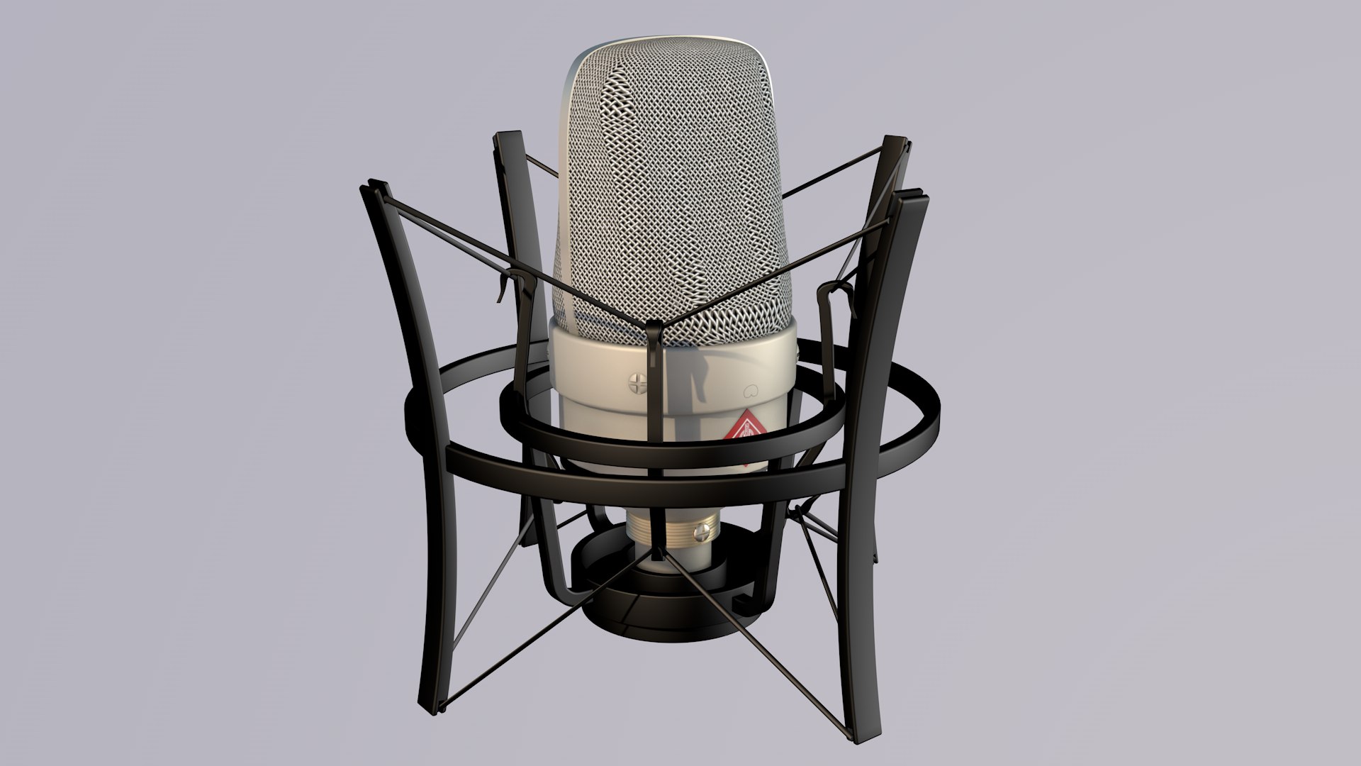Microphone Vintage Retro 3D Model - TurboSquid 1384985