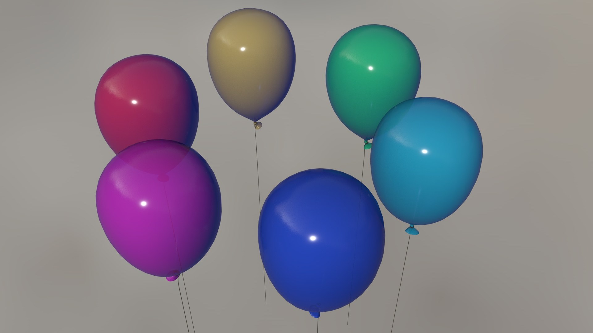 3D Model Ballons - TurboSquid 2025719