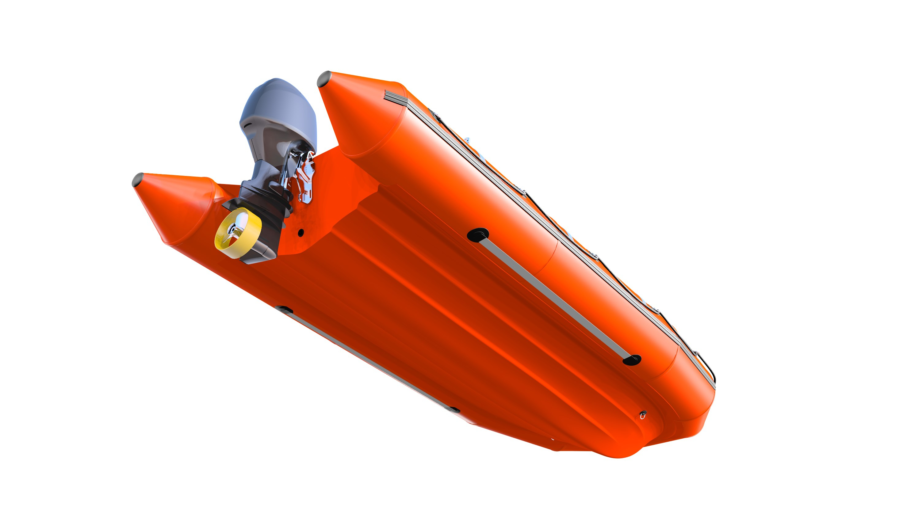 SOLAS RESCUE BOAT 3D model - TurboSquid 1837593