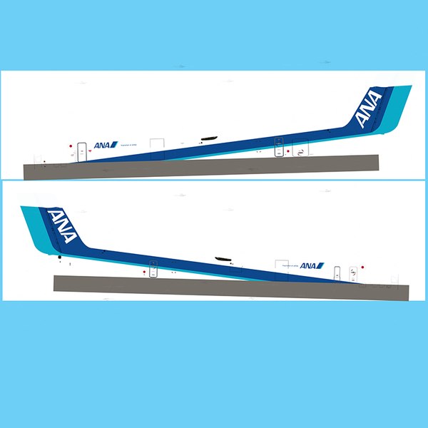 3D DE HAVILLAND CANADA DASH 8-400 ANA WINGS L1485 model - TurboSquid ...