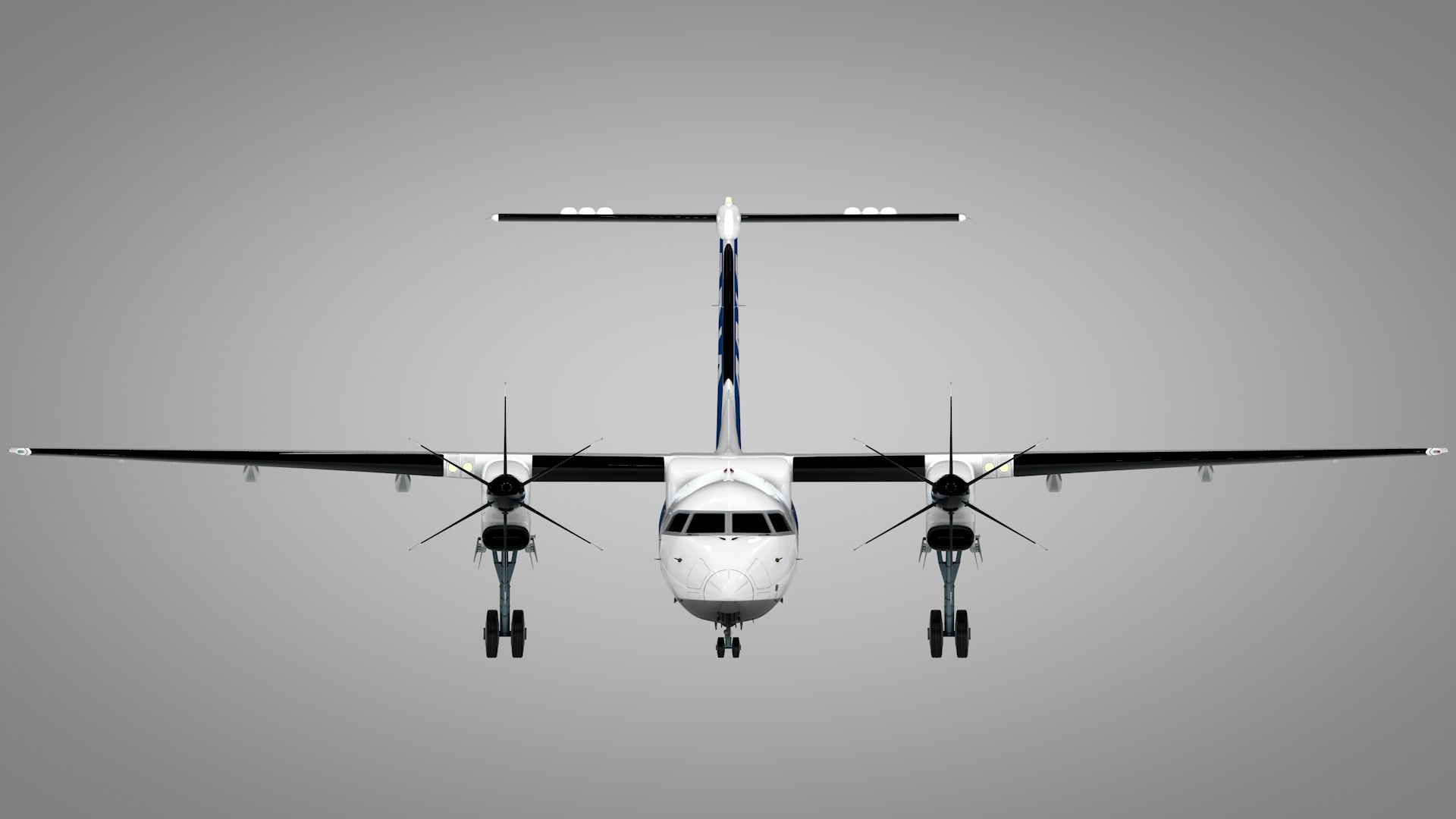 3D DE HAVILLAND CANADA DASH 8-400 ANA WINGS L1485 Model - TurboSquid ...