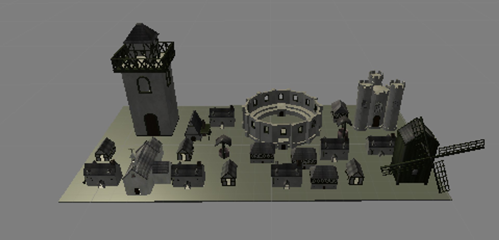 Maya Package Medieval