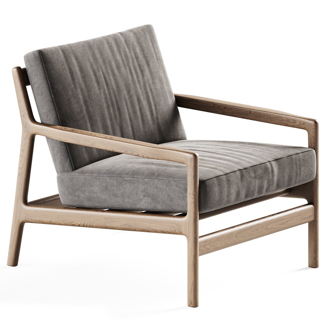 3D Teak Jack Outdoor Lounge Chair by Ethnicraft - TurboSquid 2056312