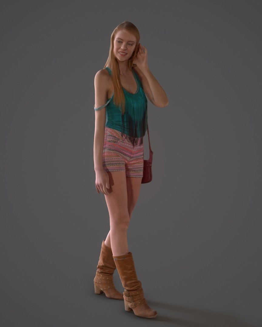 3d Model Female Realistic