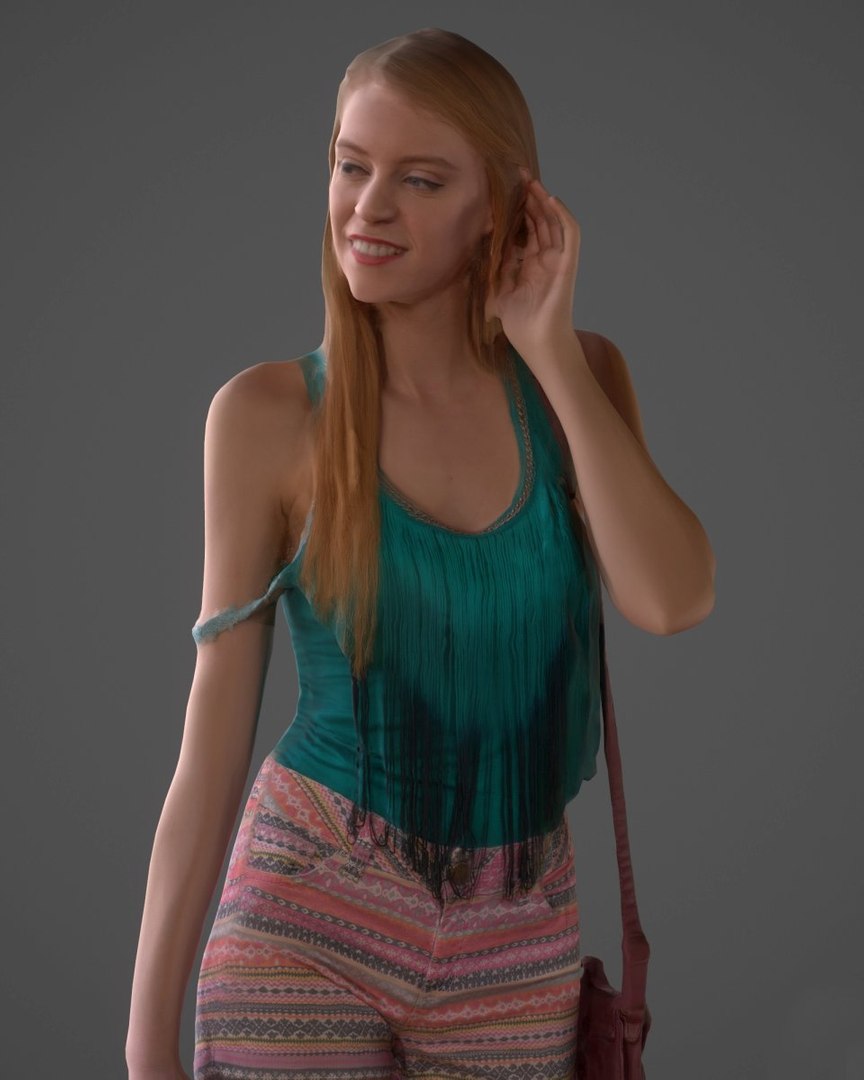 3d Model Female Realistic