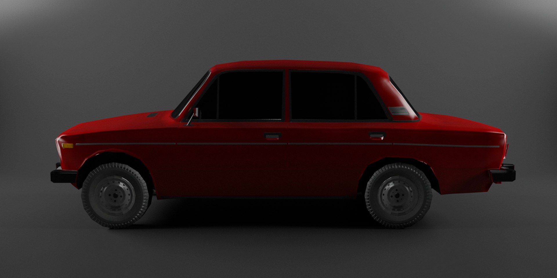 Russian Vaz 3d Obj