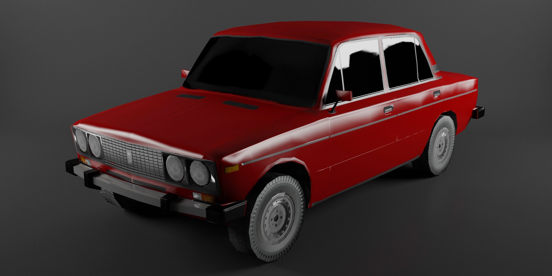 Russian Vaz 3d Obj