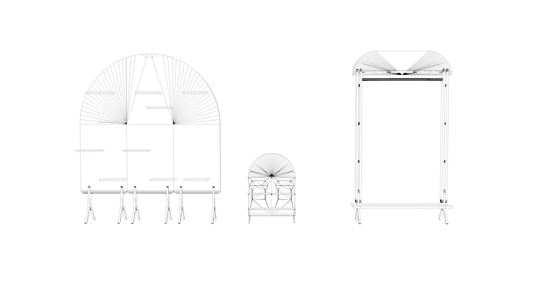 3D Retail Display Shelving Units 3D Model - TurboSquid 1871609