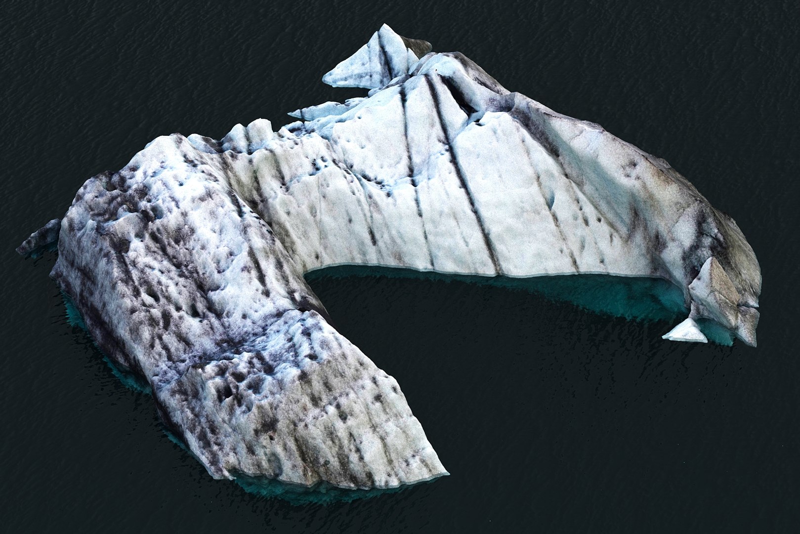 Real Iceberg Scan 3D - TurboSquid 1645517