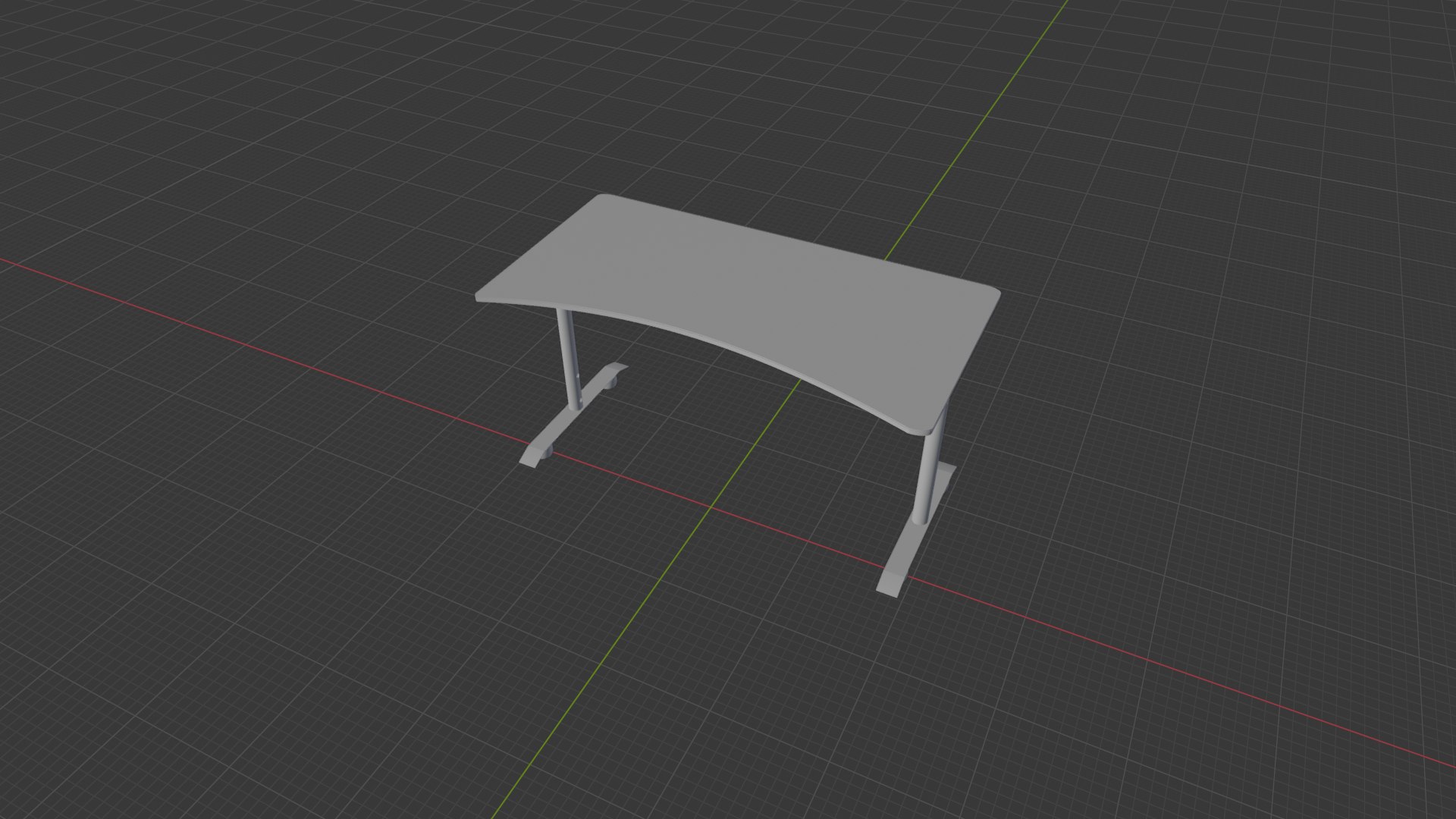 Gaming Desk 3D - TurboSquid 2285966