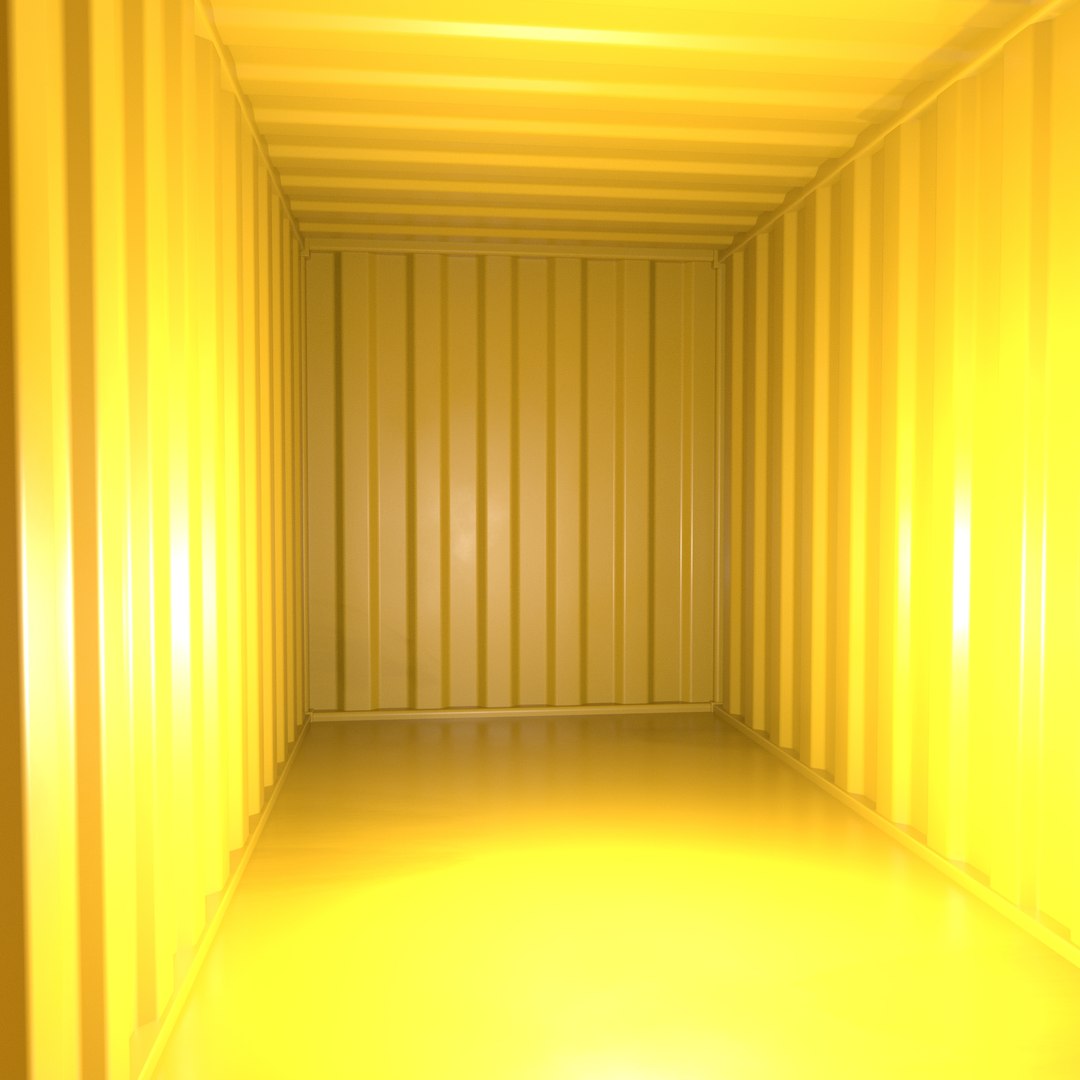 Cargo Container 20ft 3D Model - TurboSquid 2246704