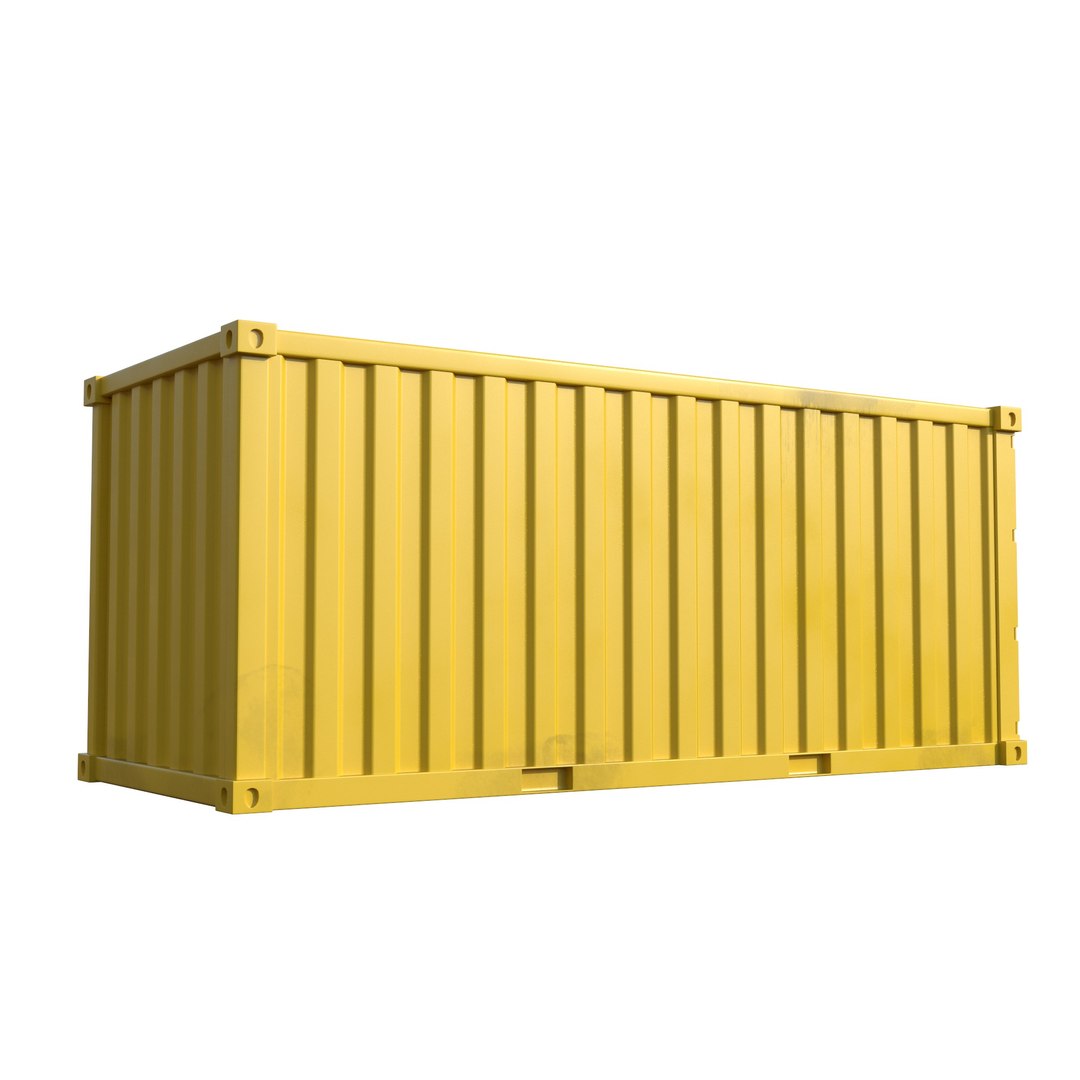 Cargo Container 20ft 3D Model - TurboSquid 2246704