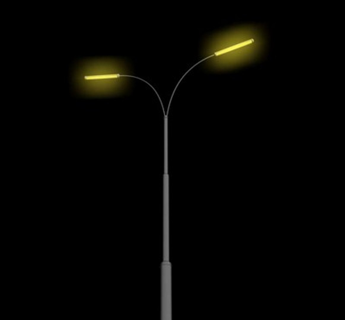 3d model freeway lights