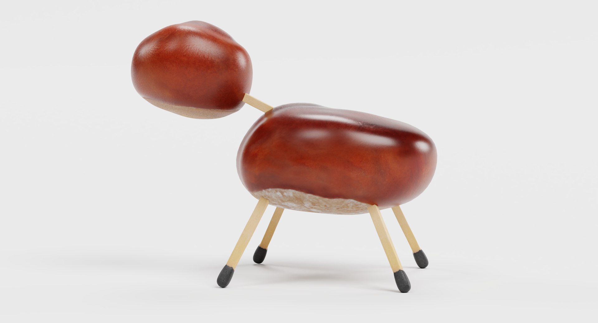 Chestnut Animal 1 3D Model - TurboSquid 1349082